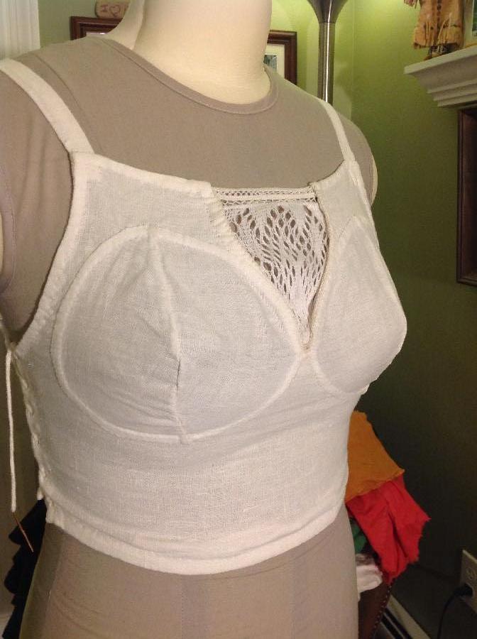 Fabrics-store "I LOVE LINEN CONTEST" Rachel "This is a "bra" base"